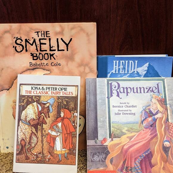 Unbrand | Accents | Classic Fairy Tales Smelly Book Rapunzel Heidi Lot ...